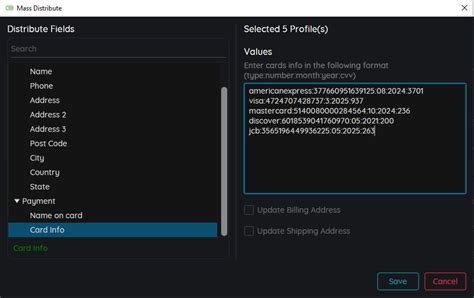 Profile Builder Profiles Tools Mass Distribute AYCD