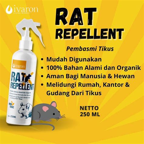[ Yoi Ki ] Semprotan Pengusir Tikus Ivaron Pembasmi Tikus Ampuh Rat