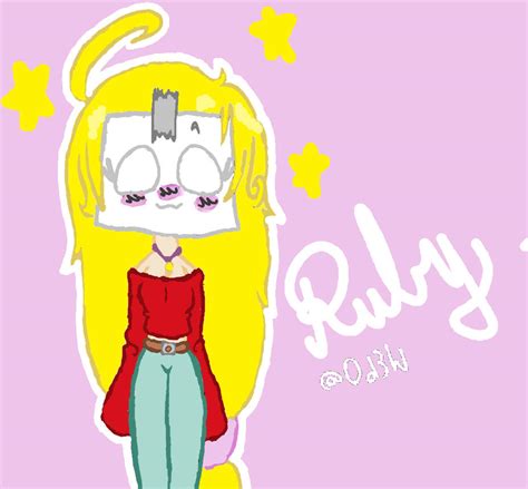 Ruby Primer Dibujo En Tableta By Od3w On Deviantart