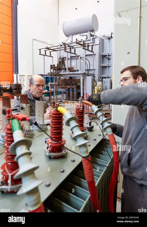 High Voltage Laboratory Test Bench To Conduct Dielectric Tests For