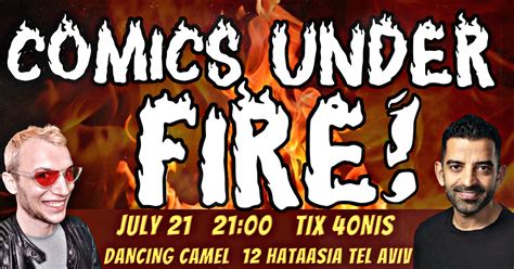 Comics Under Fire Secret Tel Aviv