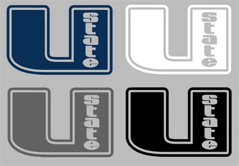 Utah State Aggies Retro Throwback Logo Vinyl Decal Pick Color And Size Sportsjewelryproshop