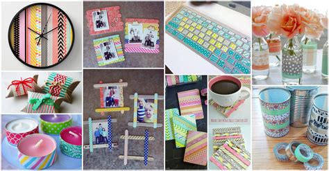 20 Diy Creative Washi Tape Crafts For Lively Experience
