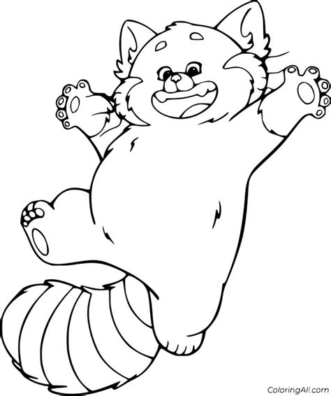6 Free Printable Turning Red Coloring Pages Easy To Print From Any