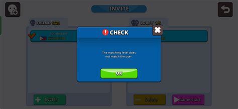 the matching level does not match the user r milkchoco