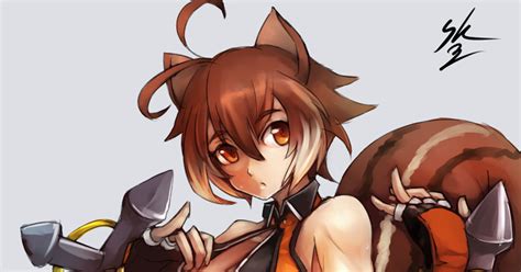 Blazblue Makoto Makoto Nanaya マコトナナヤ Pixiv