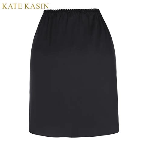 Kate Kasin White Half Slip Petticoat Women Short Slips Underskirt