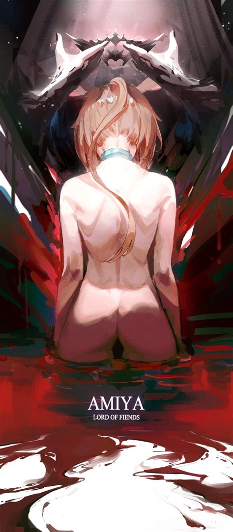 Amiya Arknights Drawn By Enn Matien Danbooru