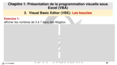 SOLUTION Eme Partie Du Cours Vba Studypool