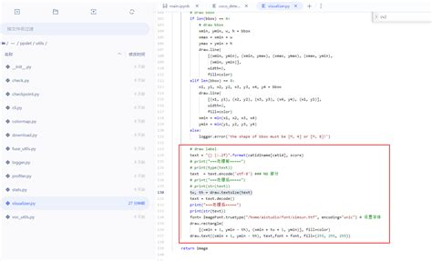 Visualizer Py Draw Bbox Draw Label Issue