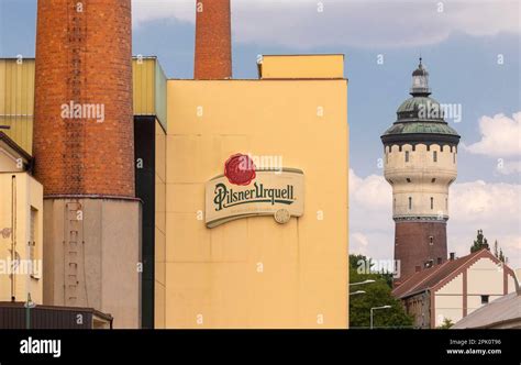 PILSEN, CZECH REPUBLIC, EUROPE - Pilsner Urquell Brewery Stock Photo ...