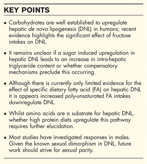 Nutritional Regulation Of Hepatic De Novo Lipogenesis In Hum