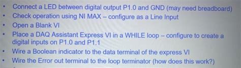 Solved Connect A LED Between Digital Output P1 0 And GND Chegg