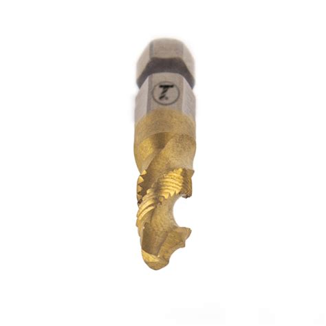 Machuelo Broca Tin Zanco Hexagonal ¼ Ø0800mm Paso 125 Glt