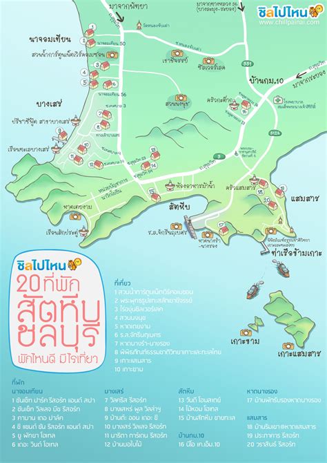 ที่พัก สัตหีบ การเดินทาง ความรู้