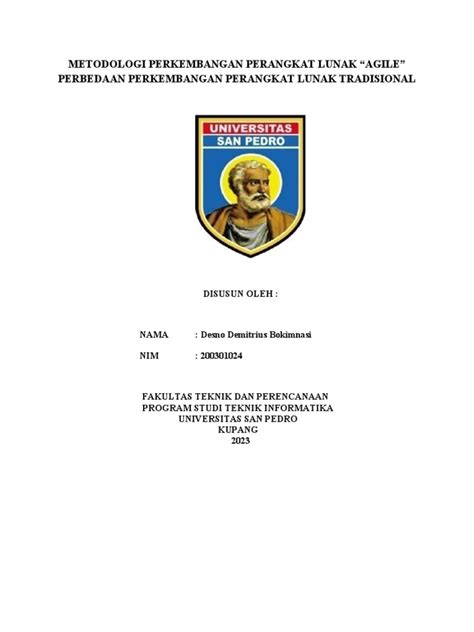 metodologi perkembangan perangkat lunak pdf