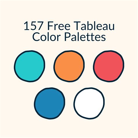 How To Add 157 Unique Color Palettes To Tableau In The Time It Takes To Copy Paste 1 Download