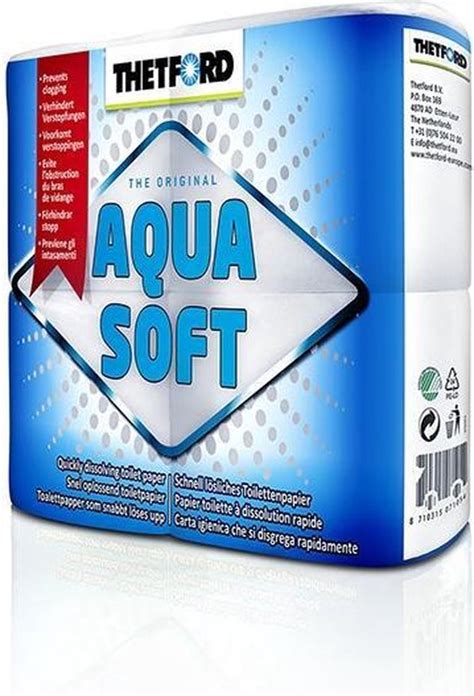 Thetford Aqua soft toiletpapier (4 stuks)