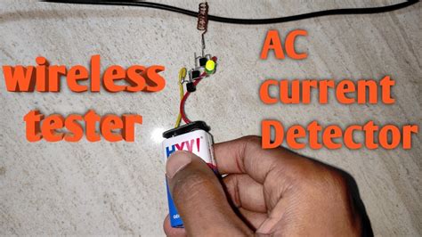 Make A Wireless Tester Ac Current Detector Youtube