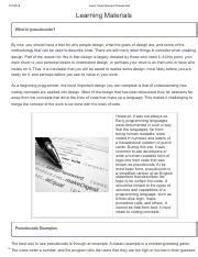 Learn Flowcharts And Pseudocode Pdf Learn Flowcharts And Pseudocode Learning
