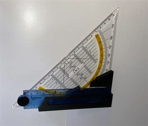 Set Square And Ruler Organiser By Levin Makerworld