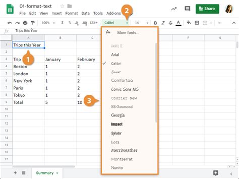 Format Text CustomGuide
