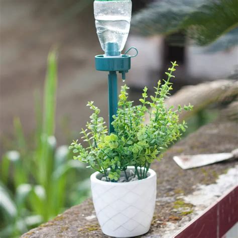 Diy Automatic Self Watering Seepage Moving Plant Waterer Bottles Lazy