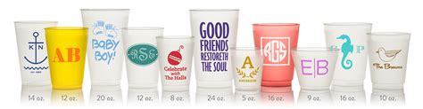 Custom Frosted Cups Shatterproof Plastic Frost Flex Cup Of Arms