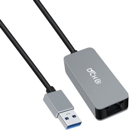 High Resolution DTECH USB TO RJ GIGABIT NETWORK CARD DT SPACE GRAY Professional DTECH