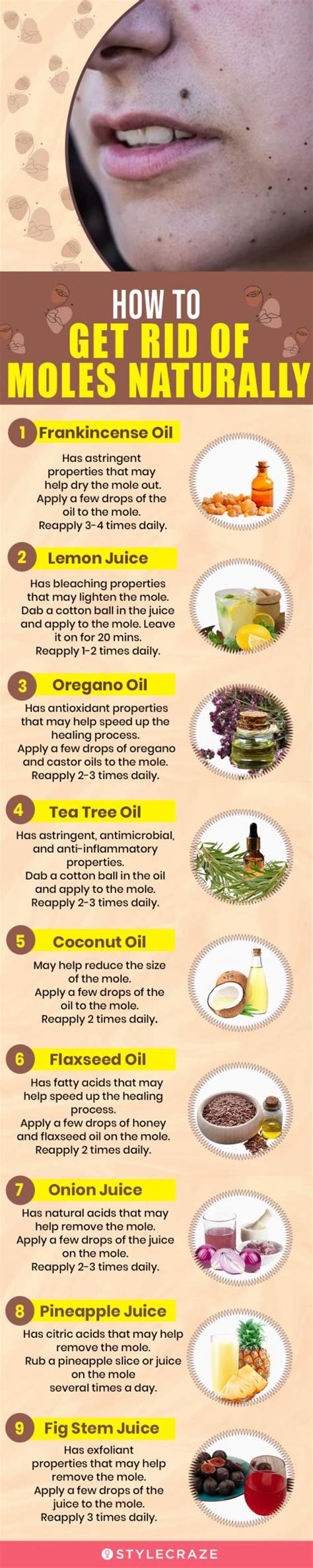 24 Effective Home Remedies For Mole Removal