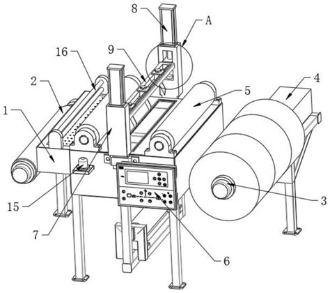电缆包装膜分切装置的制作方法