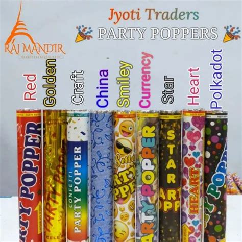Fancy Party Poppers At ₹ 16piece Party Poppers In Mumbai Id