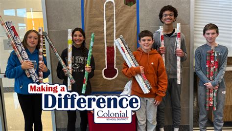 Making A Difference CMS National Junior Honor Society Wrapping Paper