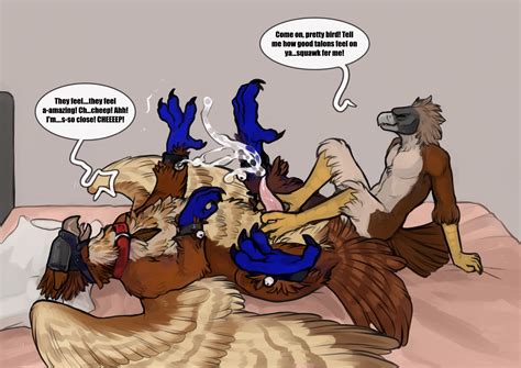 Rule 34 Accipitrid Accipitriform Ankle Cuffs Anthro Anthro On Feral