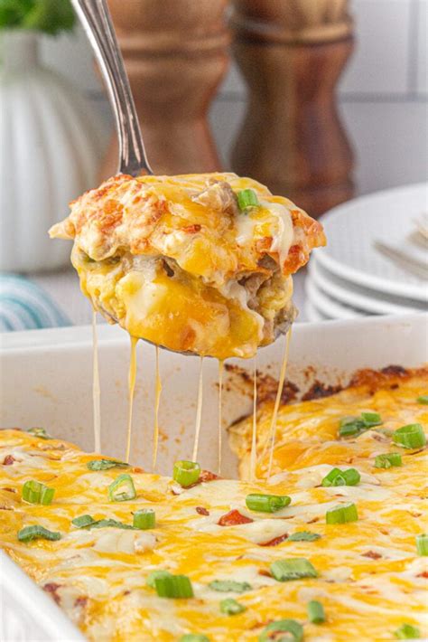Easy Breakfast Burrito Casserole Recipe Can Make Ahead Restless
