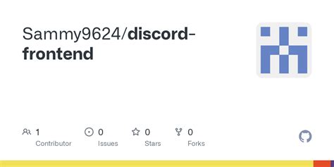 GitHub Sammy Discord Frontend