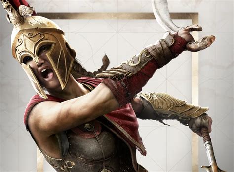 Обрезать вручную обои Kassandra Assassins Creed Odyssey Kassandra