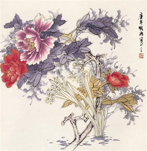 畫家曹明冉筆墨精神 國色天香 每日頭條