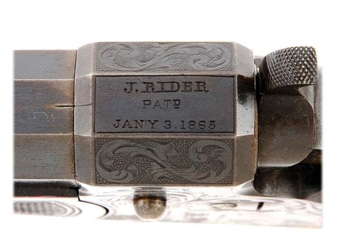Prototype Joseph Rider Patent Outside Hammer Rolling Block Sporting Rifle