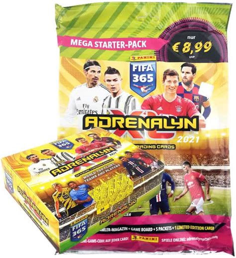 Panini Fifa 365 2021 Adrenalyn Xl Starter Pack Scatola Stickerpoint