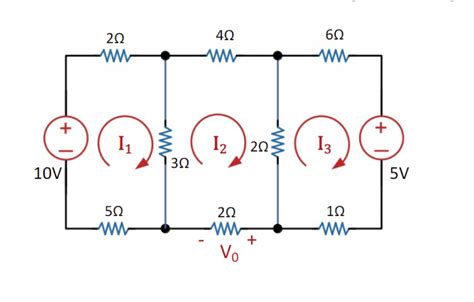 Solved Solve The Currents And V Using Mesh Analysis Chegg