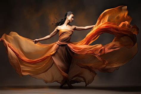 Premium Ai Image Dynamic Dance Capturing Movement In Motion