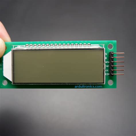 2 4 inch digital 6 digit 7 segment lcd display module white backlight