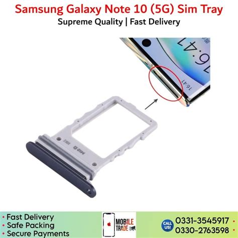 Samsung Galaxy Note 10 Sim Tray For Sale In Pakistan