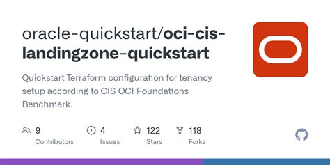 Github Oracle Quickstartoci Cis Landingzone Quickstart Quickstart Terraform Configuration