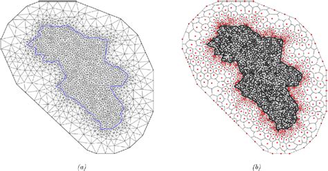 a triangulation of hedmark according to the spde approach b dual