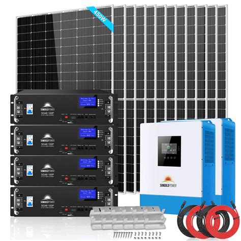Complete Off Grid Solar System Packages With Batteries — Offgrid Living