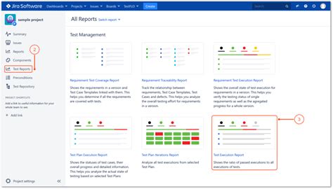 test execution report testflo test management for jira within test
