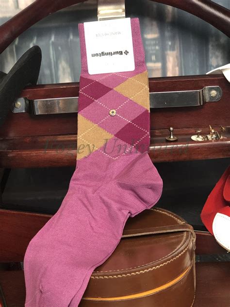 Traditional Burlington Argyle Socks The Highest Quality Cotton Mid