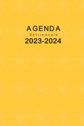 Agenda Settimanale 2023 2024 Agenda Da Agosto 2023 A Luglio 2024 1